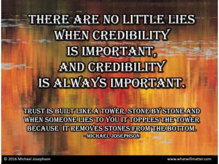 Trustworthiness Lesson - Character Counts