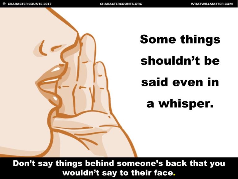 Respect Lesson - Character Counts