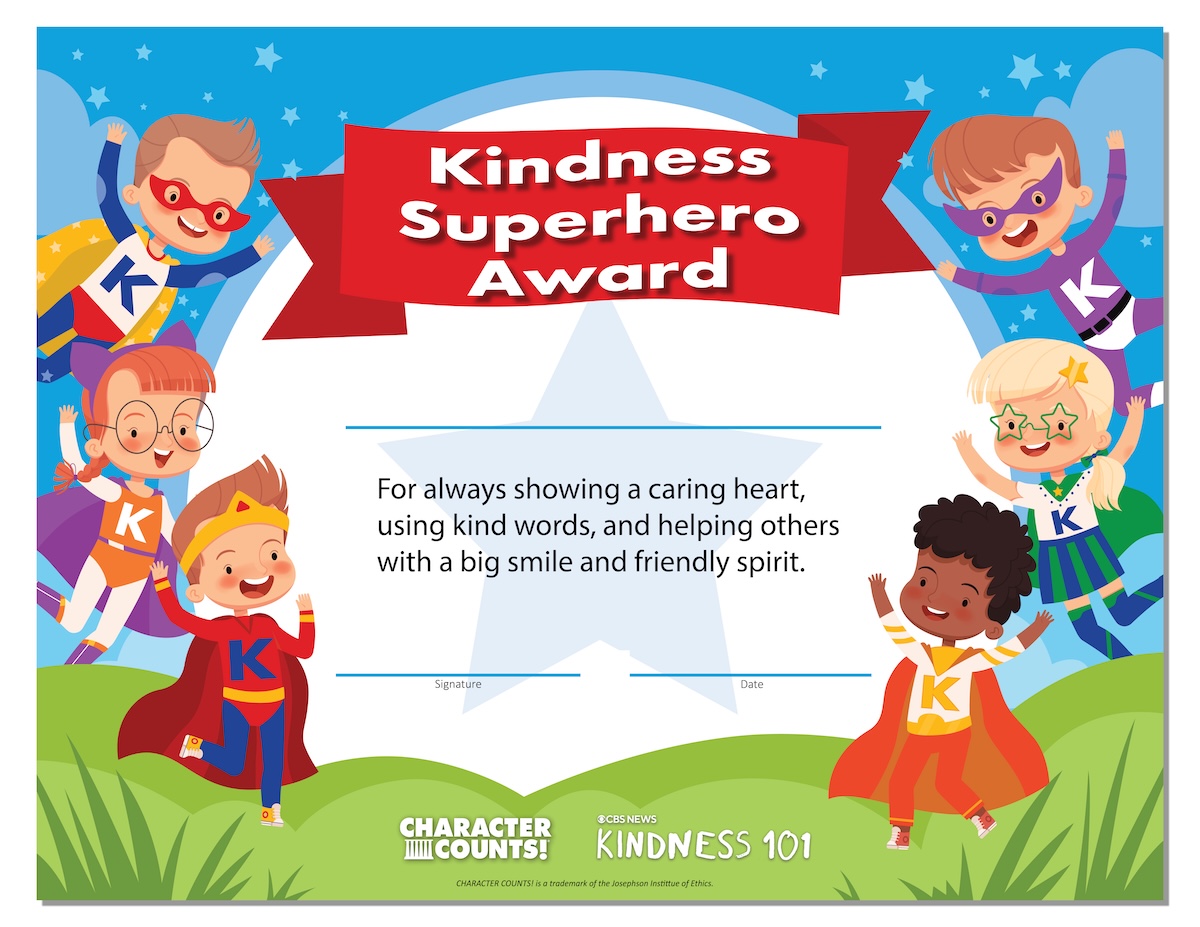 Kindness 101 - Character Counts!